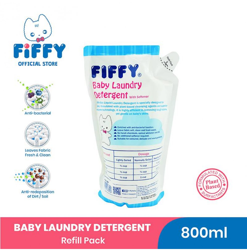 Laundry Detergents - FIFFY BABY LAUNDRY DETERGENT - REFILL ...